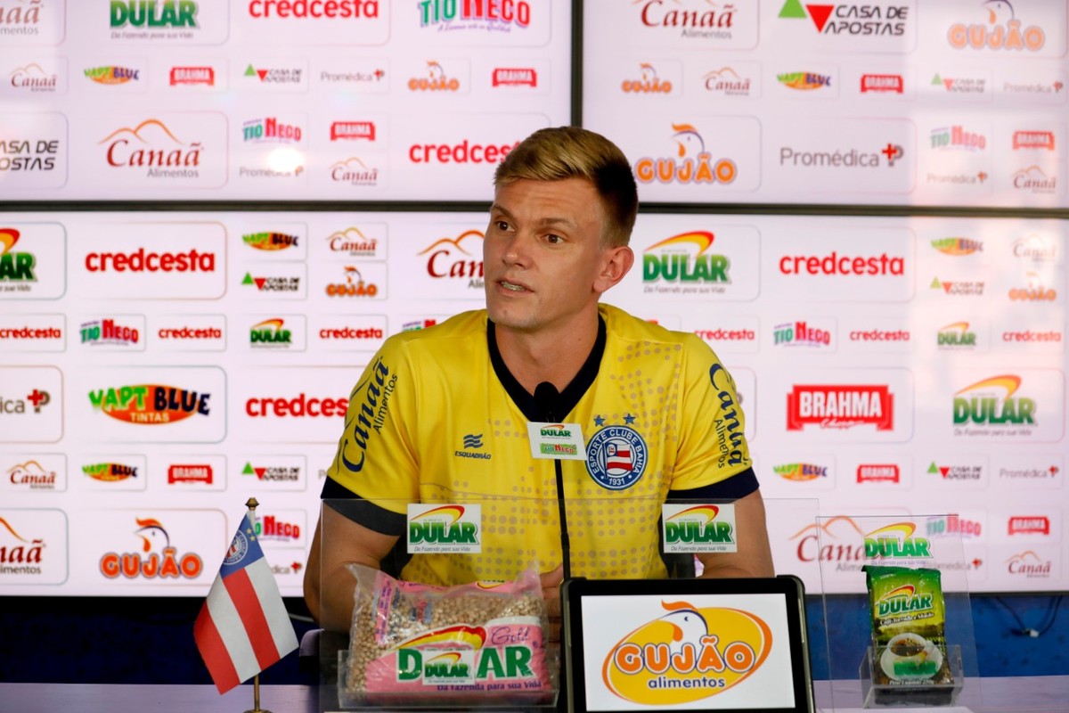 Douglas diz que “convicção continua a mesma” no Bahia: “A gente não ...