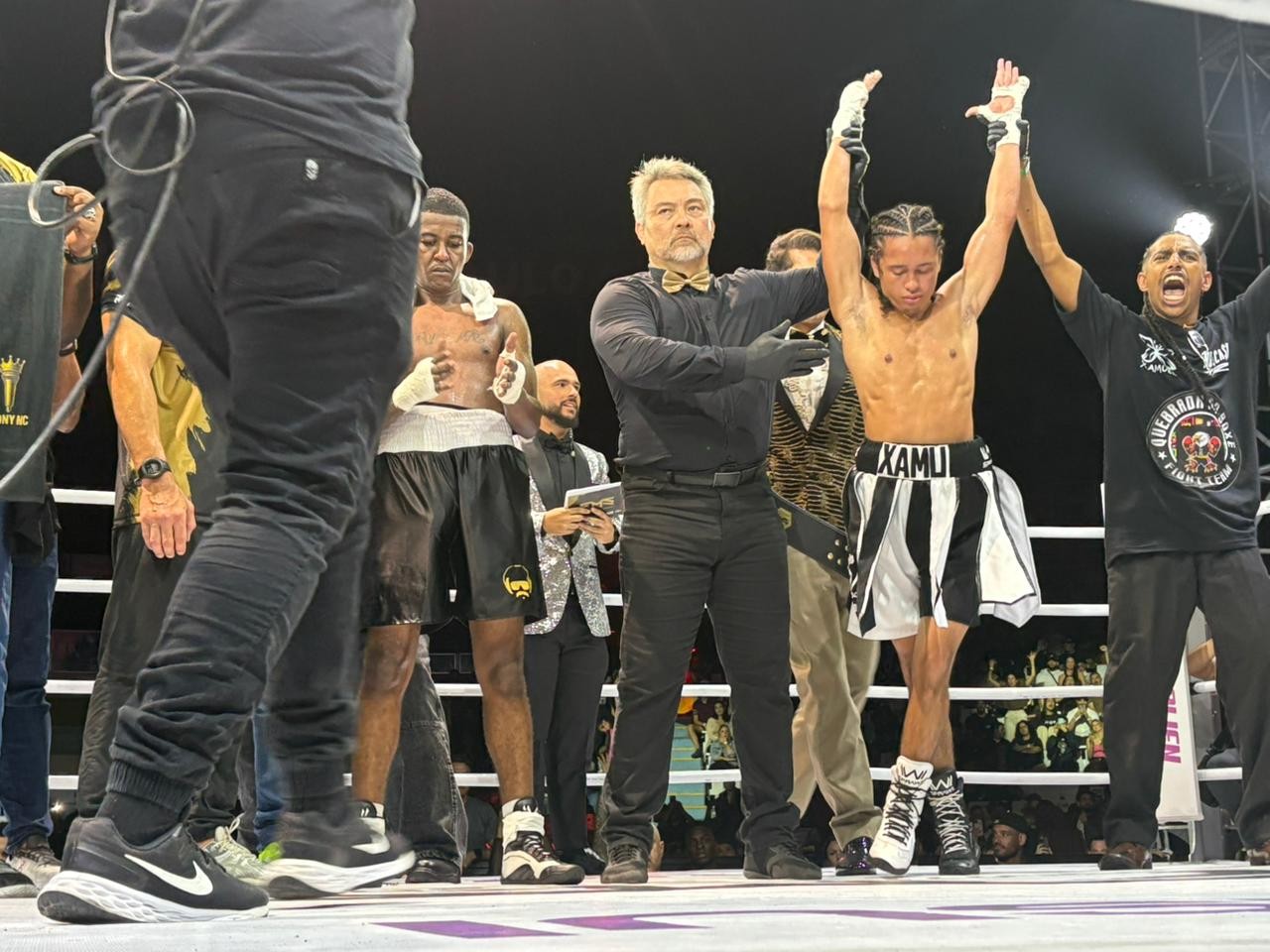 FMS 7: Xamuel mostra agilidade e vence Jhony MC por unanimidade | Ge