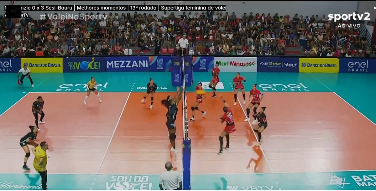 Sesi-Bauru vence Mackenzie e segue em 5º na Superliga feminina | Ge