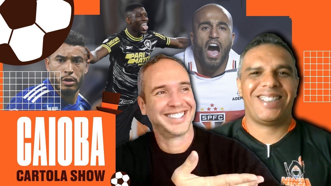 Caioba Cartola Show: Caio e Ninja do Cartola montam time com nomes de todos os jogos da rodada #33