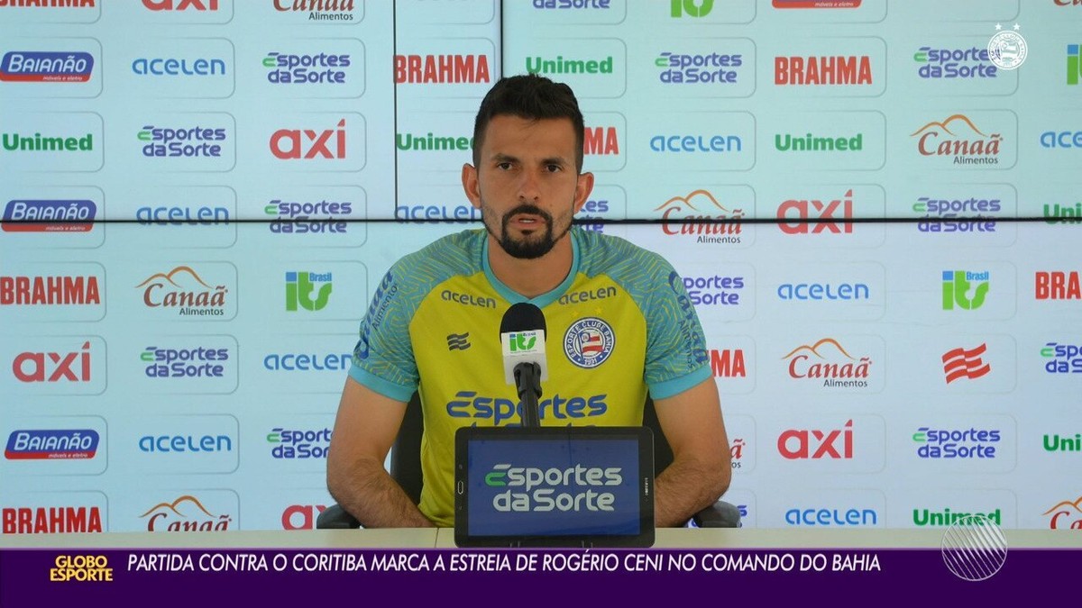 Sem Vitor Hugo, mas com Yago, Bahia divulga lista de relacionados para pegar o Coritiba | bahia | ge