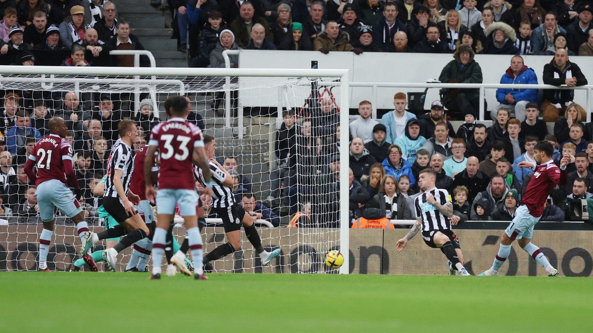 Lucas Paquetá marca, e West Ham empata com o Newcastle fora de casa ...