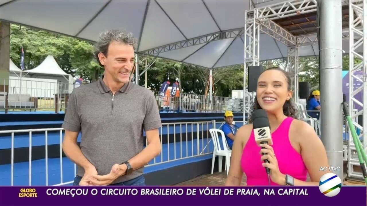 Emanuel Rego fala sobre o início do Circuito Brasileiro de Vôlei de ...