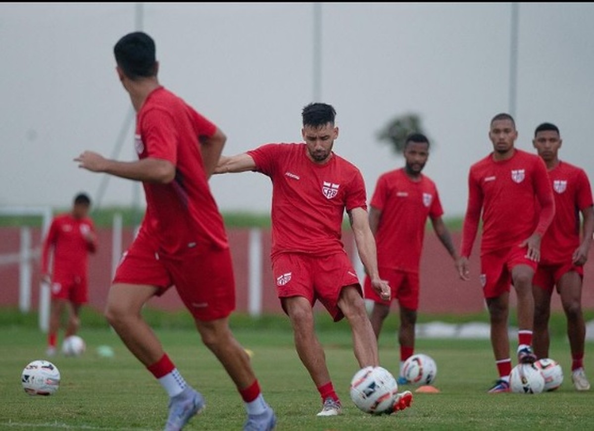 CRB encerra preparação para encarar o Cruzeiro, líder da Série B e ...
