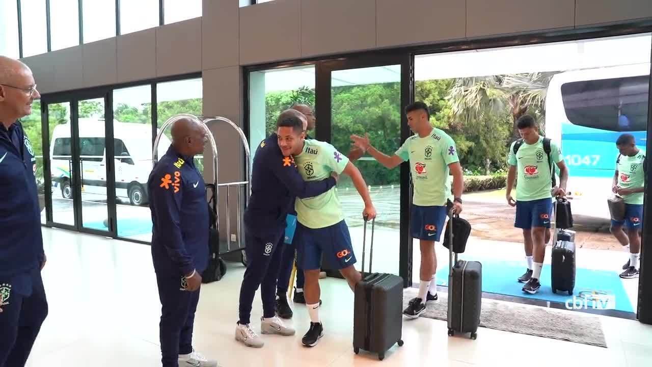 Seleção brasileira sub-20 se apresenta para a disputa do Sul-Americano ...