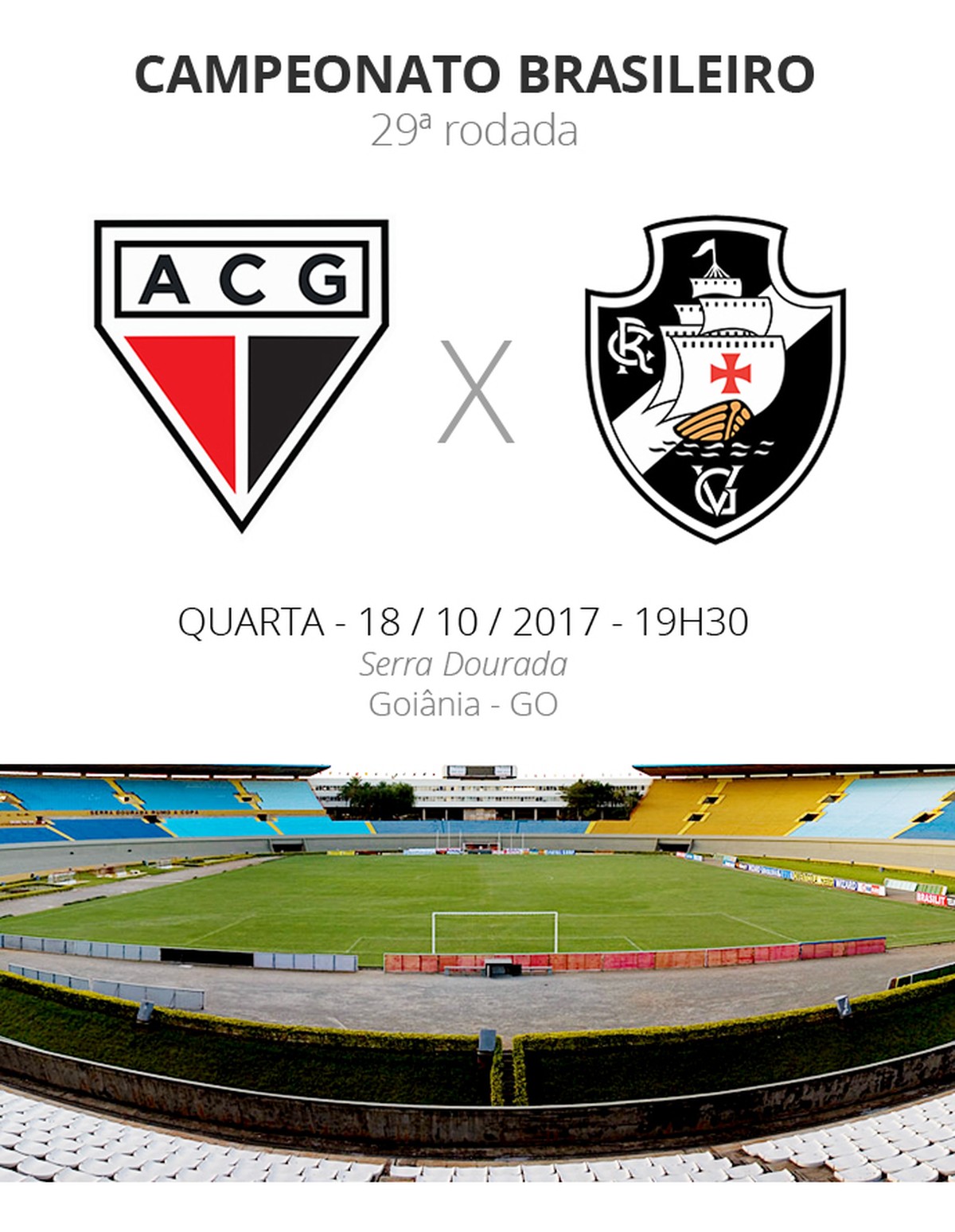 Rodada #29: tudo o que você precisa saber sobre Atlético-GO x Vasco ...
