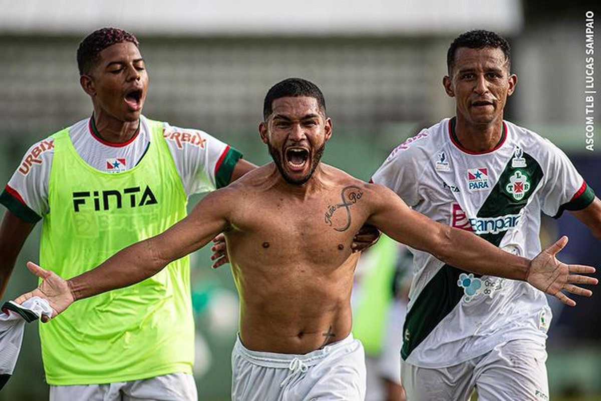 Tuna Luso bate o Nacional-AM de virada e vence a primeira na Série D do ...