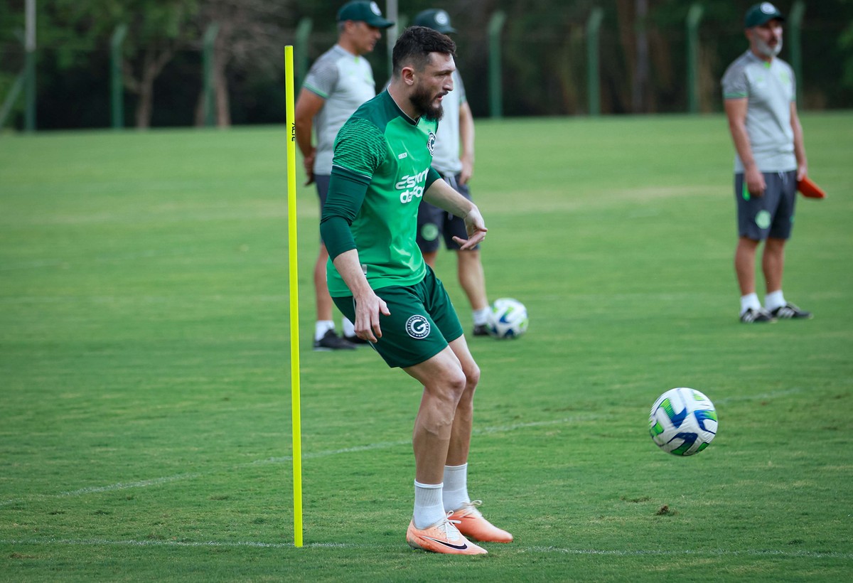 Recuperado de lesão, Sander reforça o Goiás após dois meses | goiás | ge