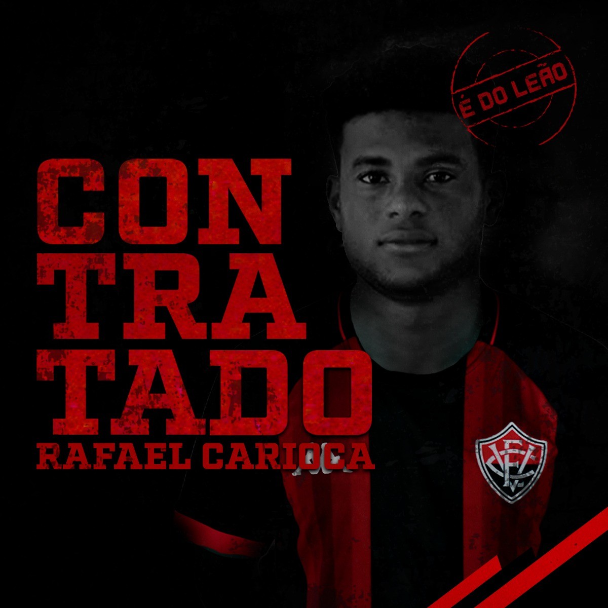 Vitória anuncia contratação do lateral-esquerdo Rafael Carioca, ex ...