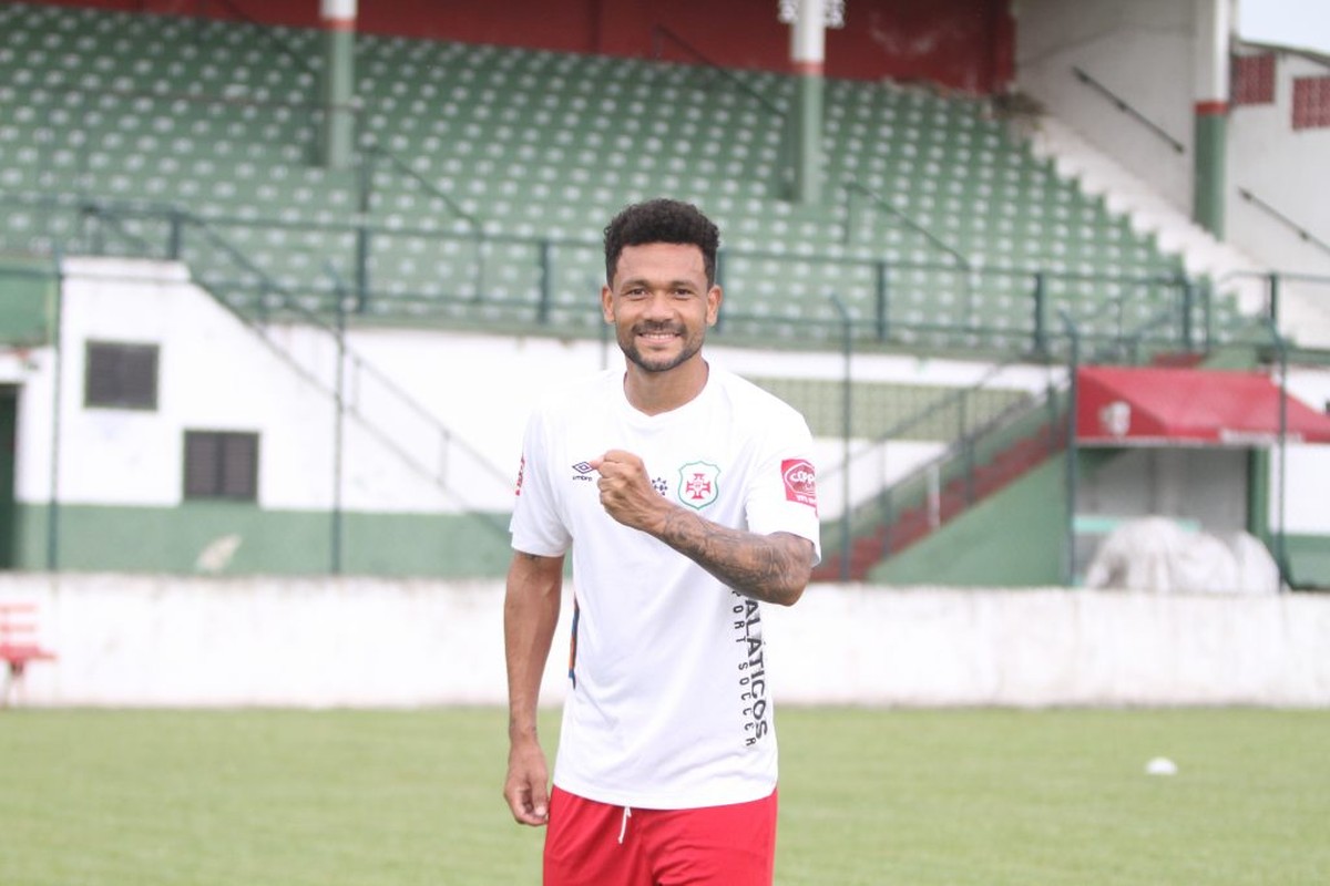 Rodrigo Maranhão é o novo atacante da Portuguesa Santista | portuguesa ...