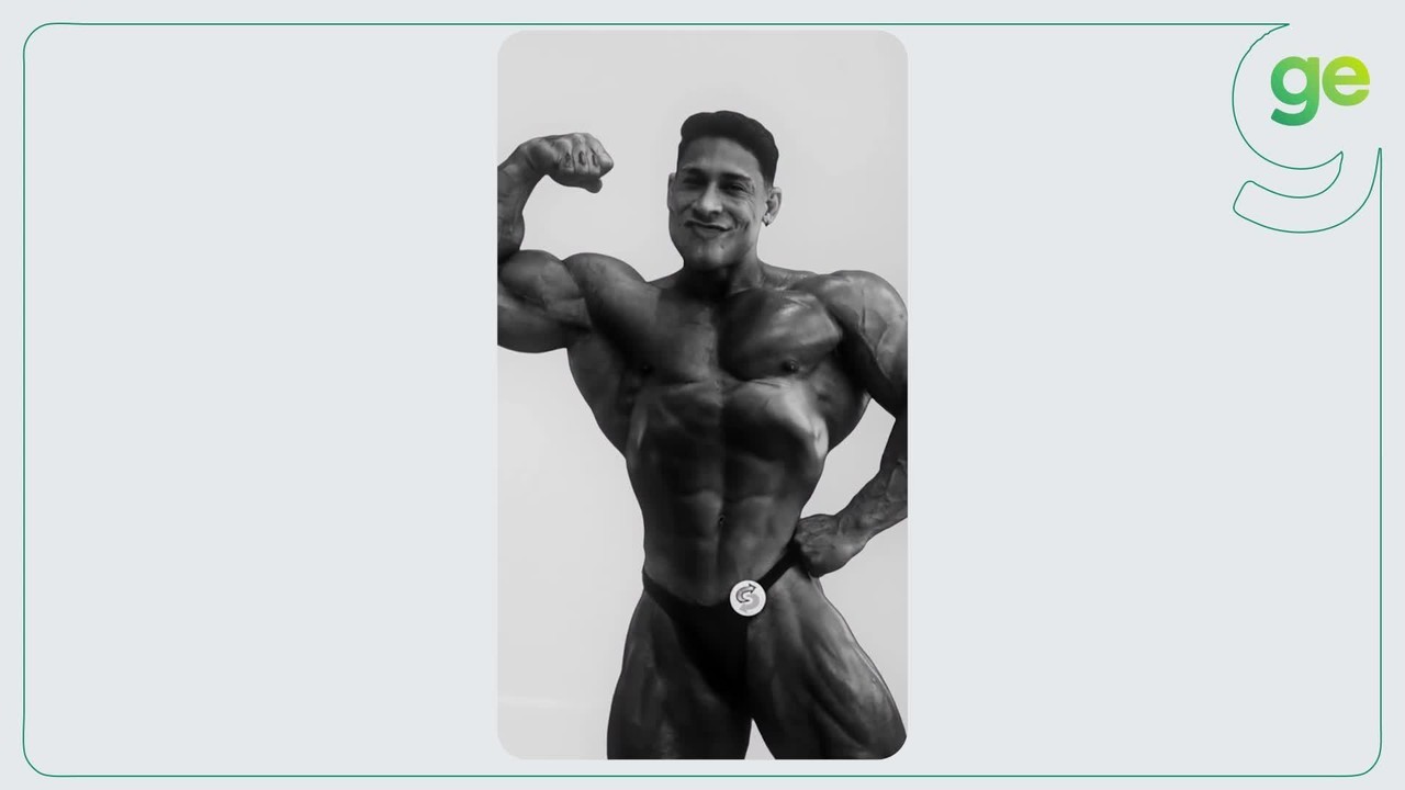 Ramon Dino atualiza físico em preparação pelo bicampeonato no Olympia | Ge