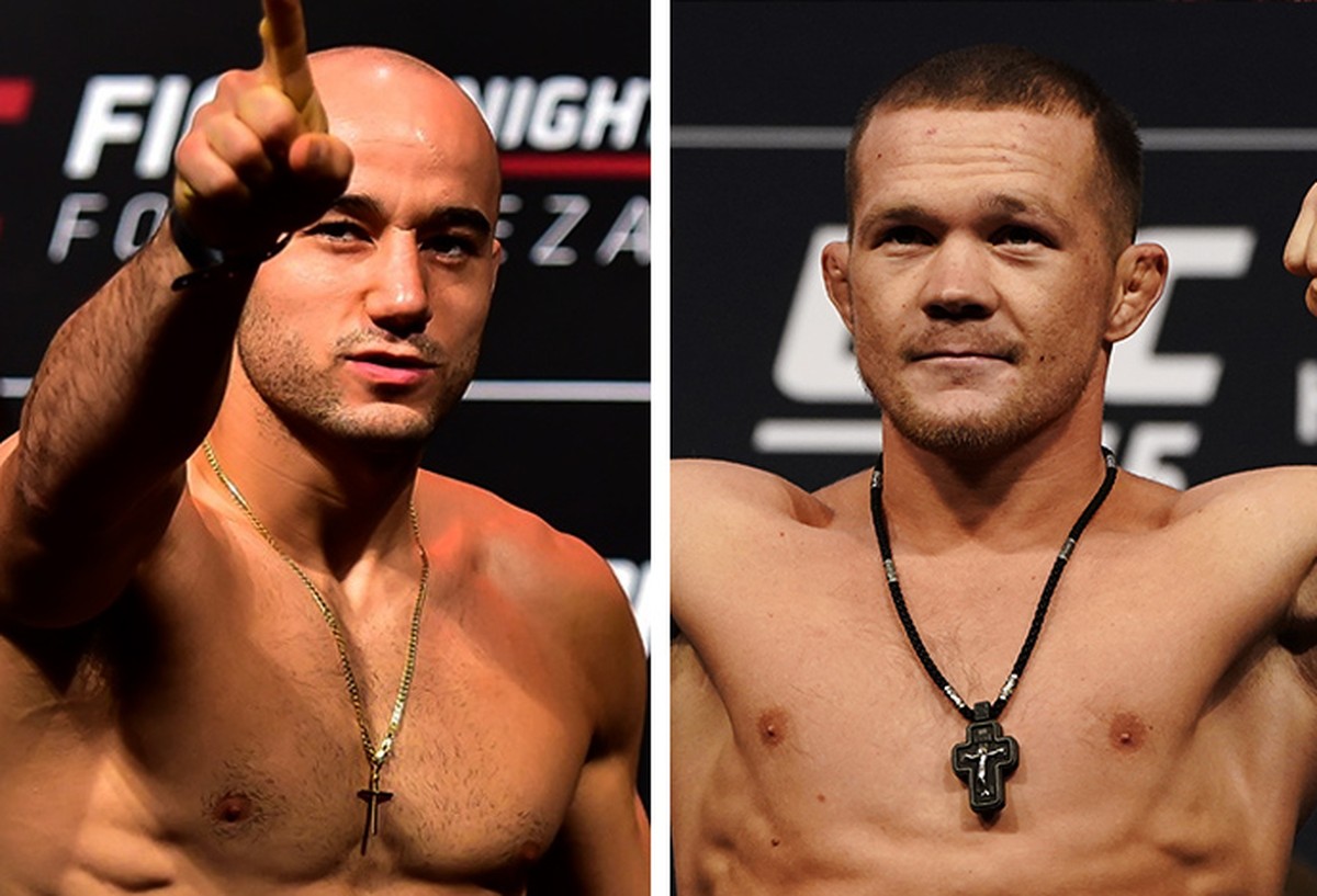 Ultimate acerta luta principal de card de estreia no Cazaquistão ...