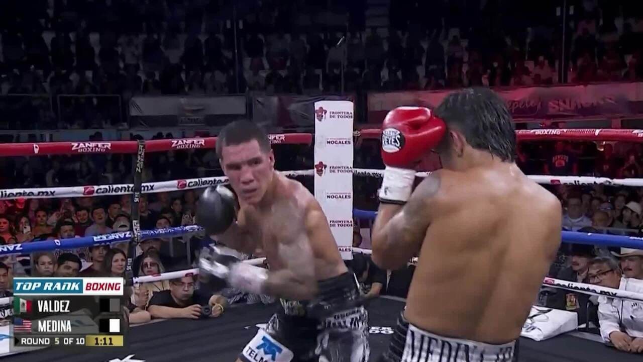 Top Rank: Valdez vence Medina em retorno ao México | Ge