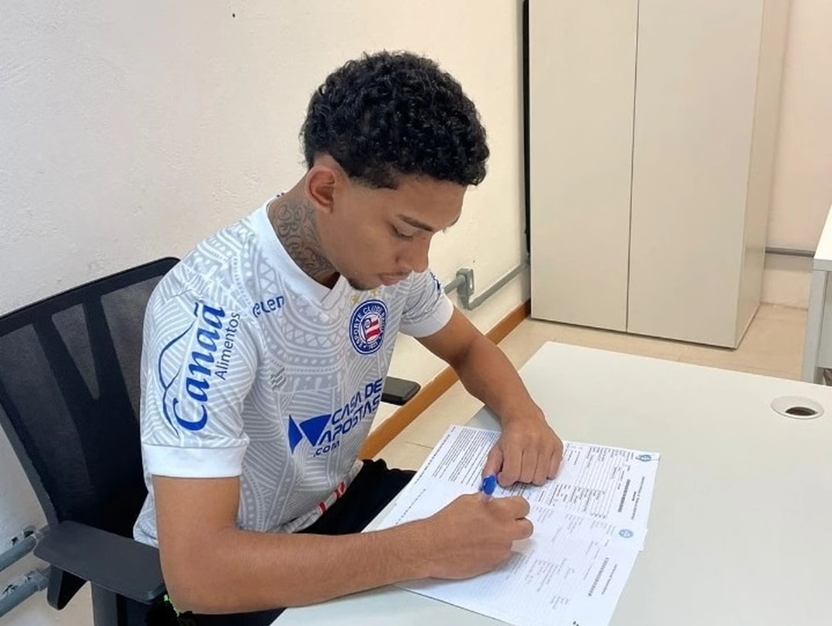 Falcon empresta promessa da base para o Bahia | futebol | ge