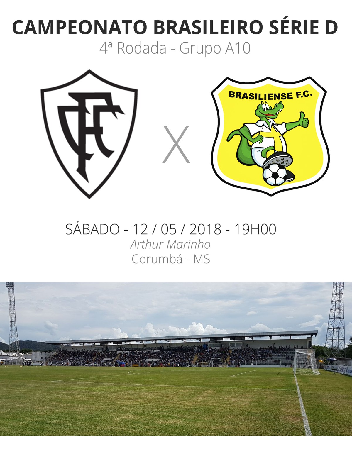 Rodada #4: tudo o que você precisa saber sobre Corumbaense x ...