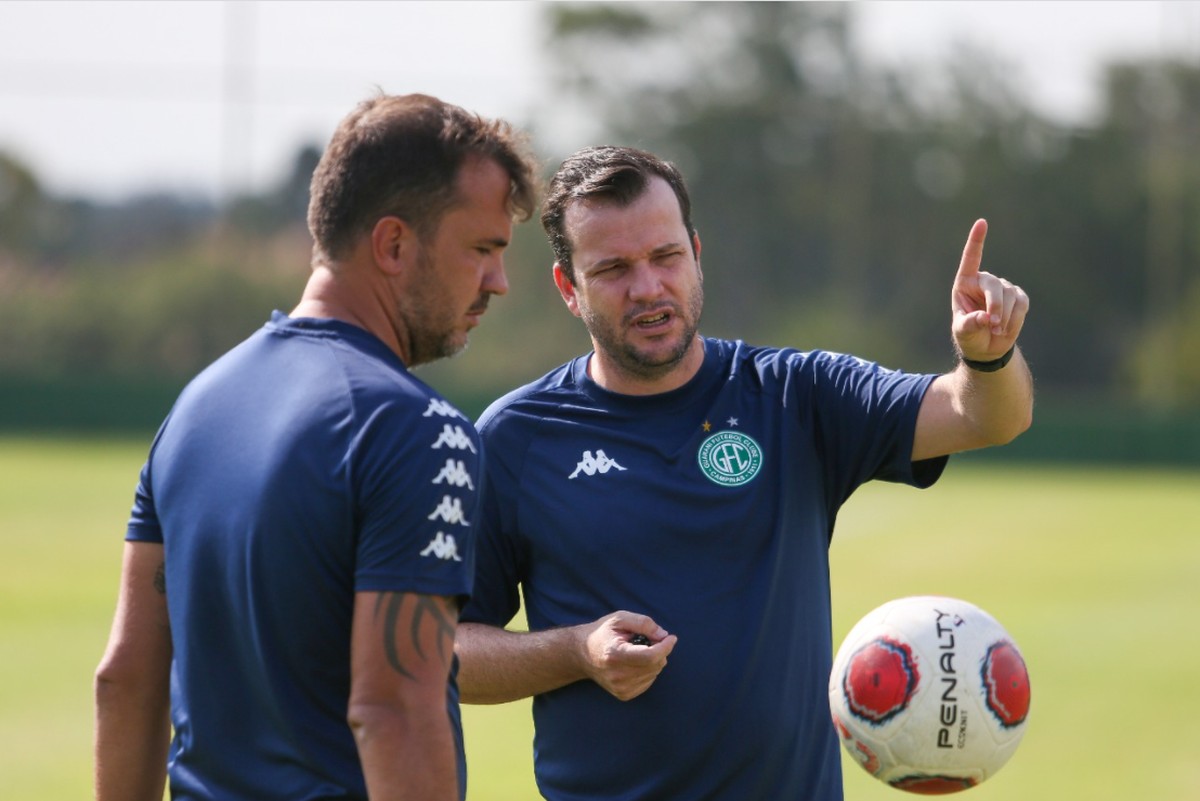 Já em Itu, Guarani faz último treino antes de pegar o Ituano; veja ...