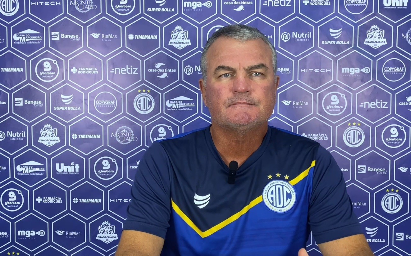 Mazola Júnior valoriza ponto conquistado pelo Confiança fora de casa e ...