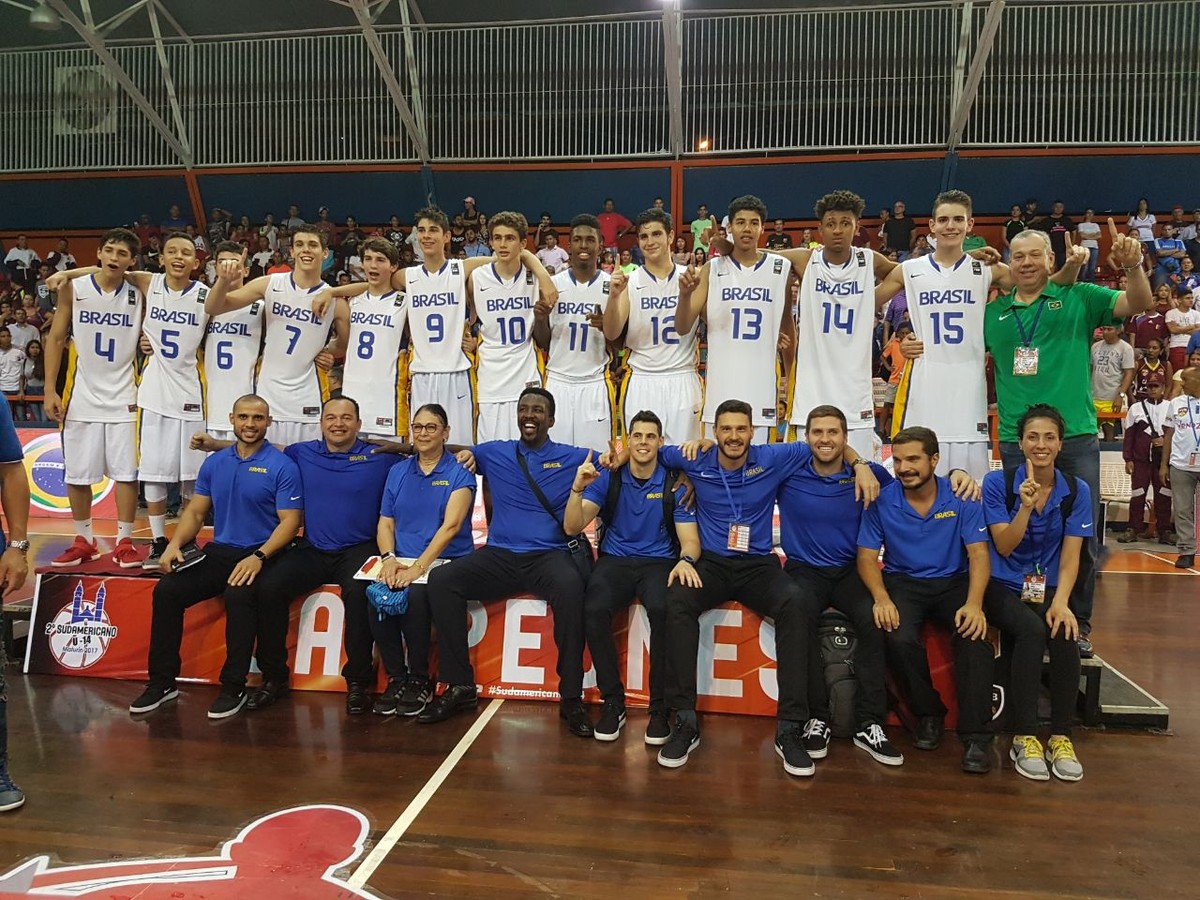 Seleção brasileira sub-14 bate a Venezuela e vence o Sul-Americano ...