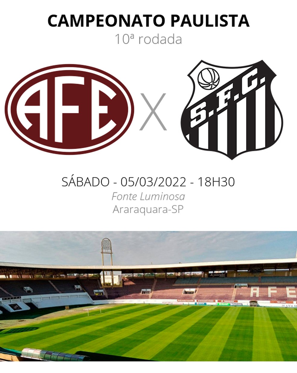 Ferroviária X Santos Onde Assistir Ao Vivo E Online Horário
