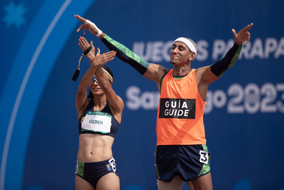 Jerusa conquista mais um ouro no Parapan e é bicampeã nos 100m ...