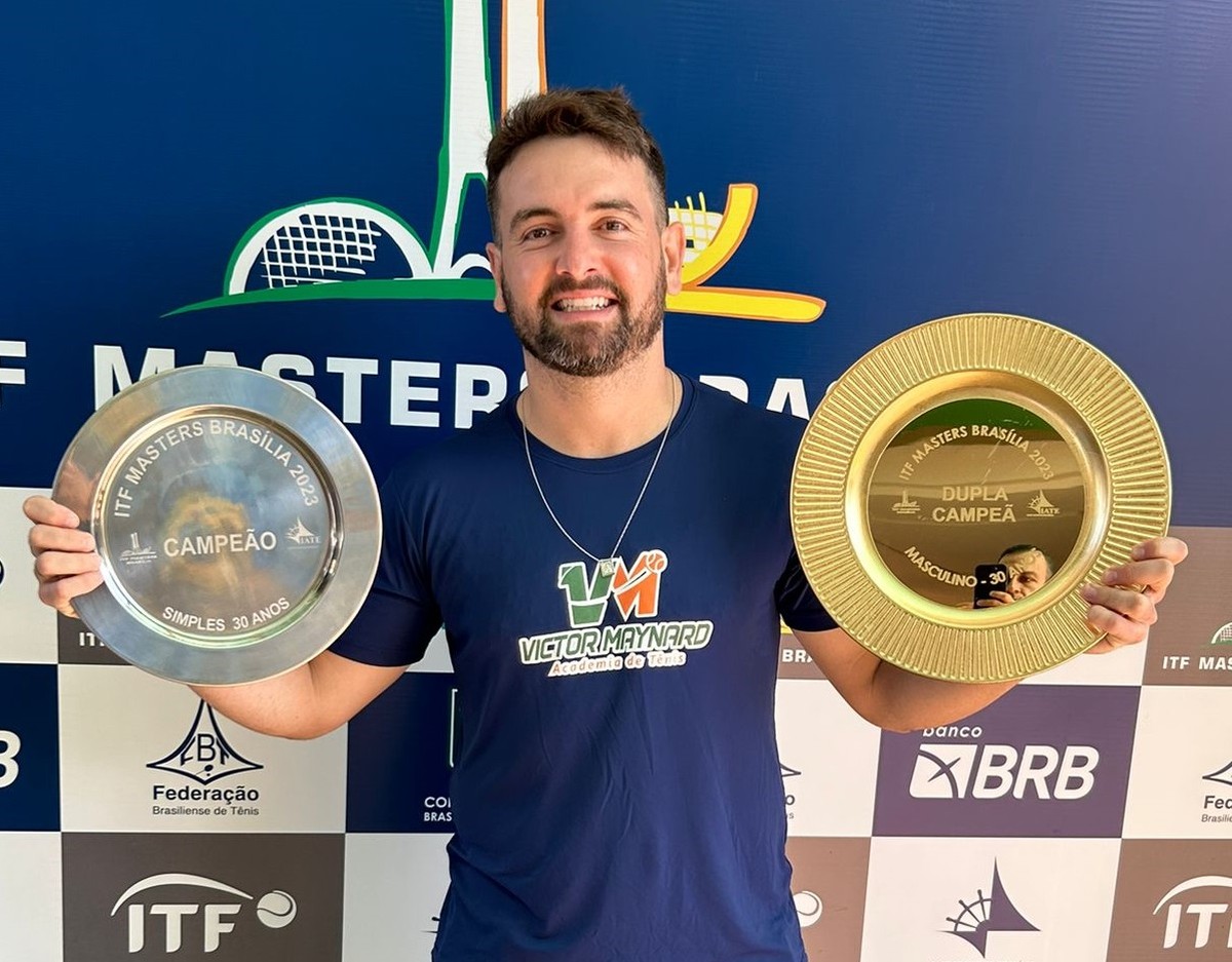 Victor Maynard é campeão no simples e duplas do Circuito Mundial de ...
