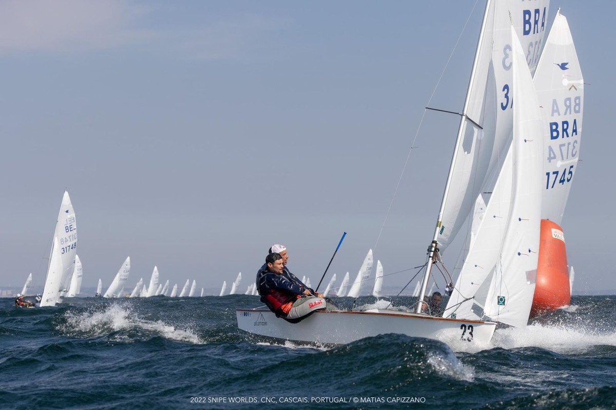 Xandi Paradeda e Gabriel Kieling são vice-campeões no Mundial de Snipe ...