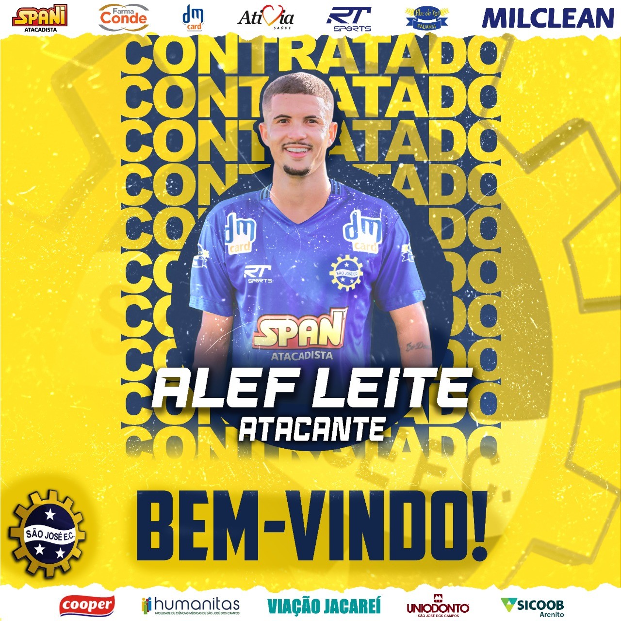 São José anuncia atacante Alef Leite, ex-Aruko-PR, para a disputa do Paulista da Série A3 | Ge