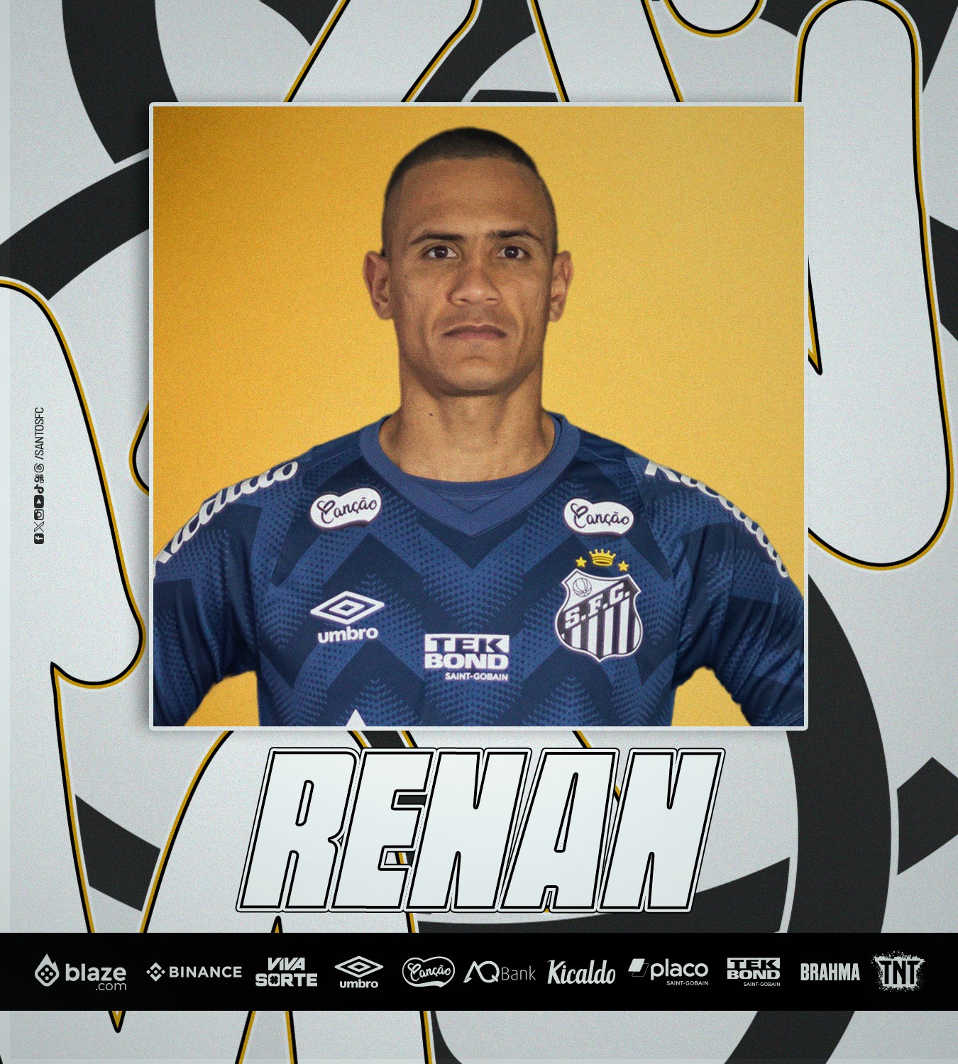 Santos anuncia a contratação do goleiro Renan | Ge