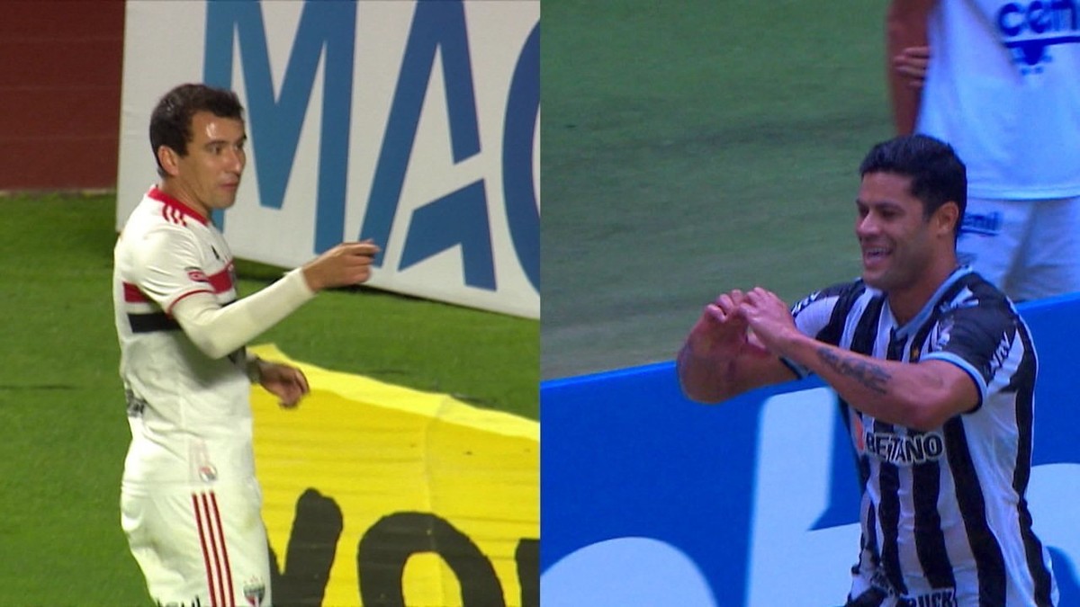 Artilheiros de Atlético-MG e São Paulo em 2021, Hulk e Pablo têm médias ...