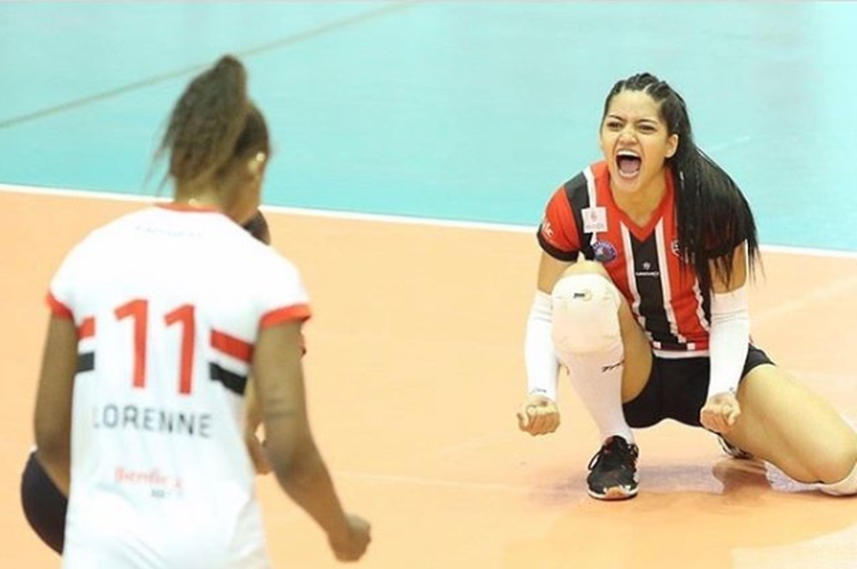 Líbero do São Paulo, Nyeme faz ponto sensacional contra o Minas na ...