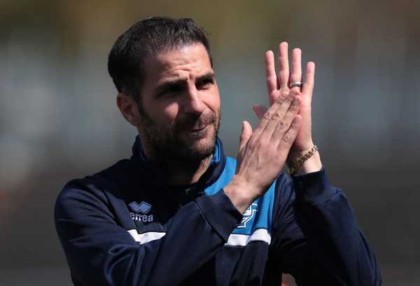 Primeiro time de Fàbregas como treinador sobe à 1ª divisão na Itália ...