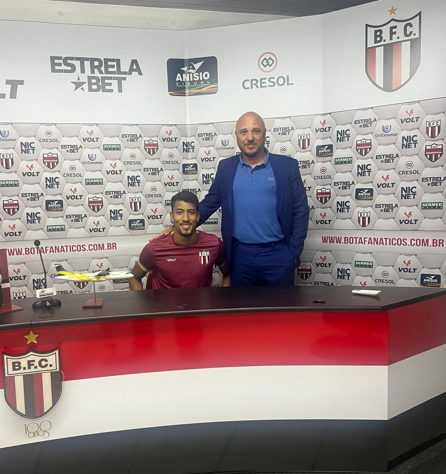 Botafogo-SP oficializa a contratação do atacante Bruno Marques ...