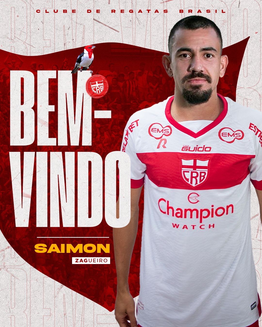 CRB oficializa contratação do zagueiro Saimon, ex-Londrina