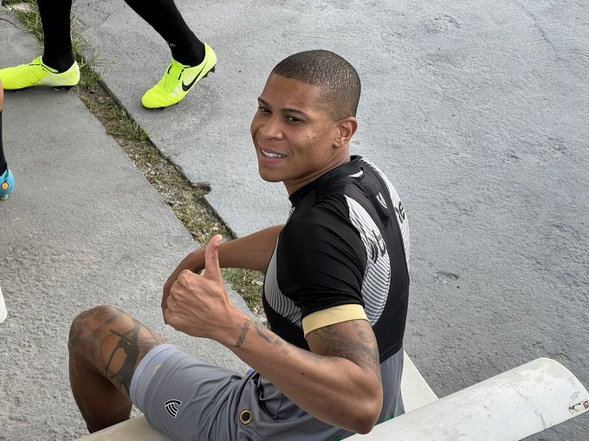 Anunciado, atacante Hygor treina com elenco no Ceará | ceará | ge