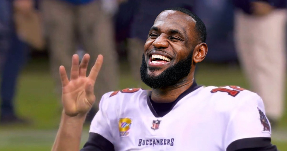 Tom Brady faz montagem, tira sarro de si mesmo e parabeniza Lebron ...