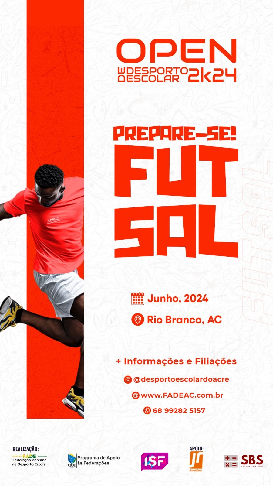 Inscrições para Campeonato Acreano Escolar de Futsal serão gratuitas e ...