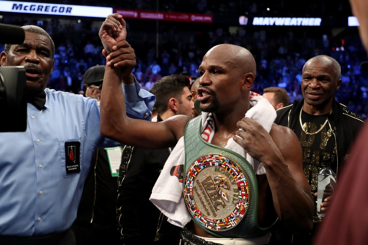 Mayweather se coloca à frente de Ali, Marciano e Robinson: "Sou o mais ...