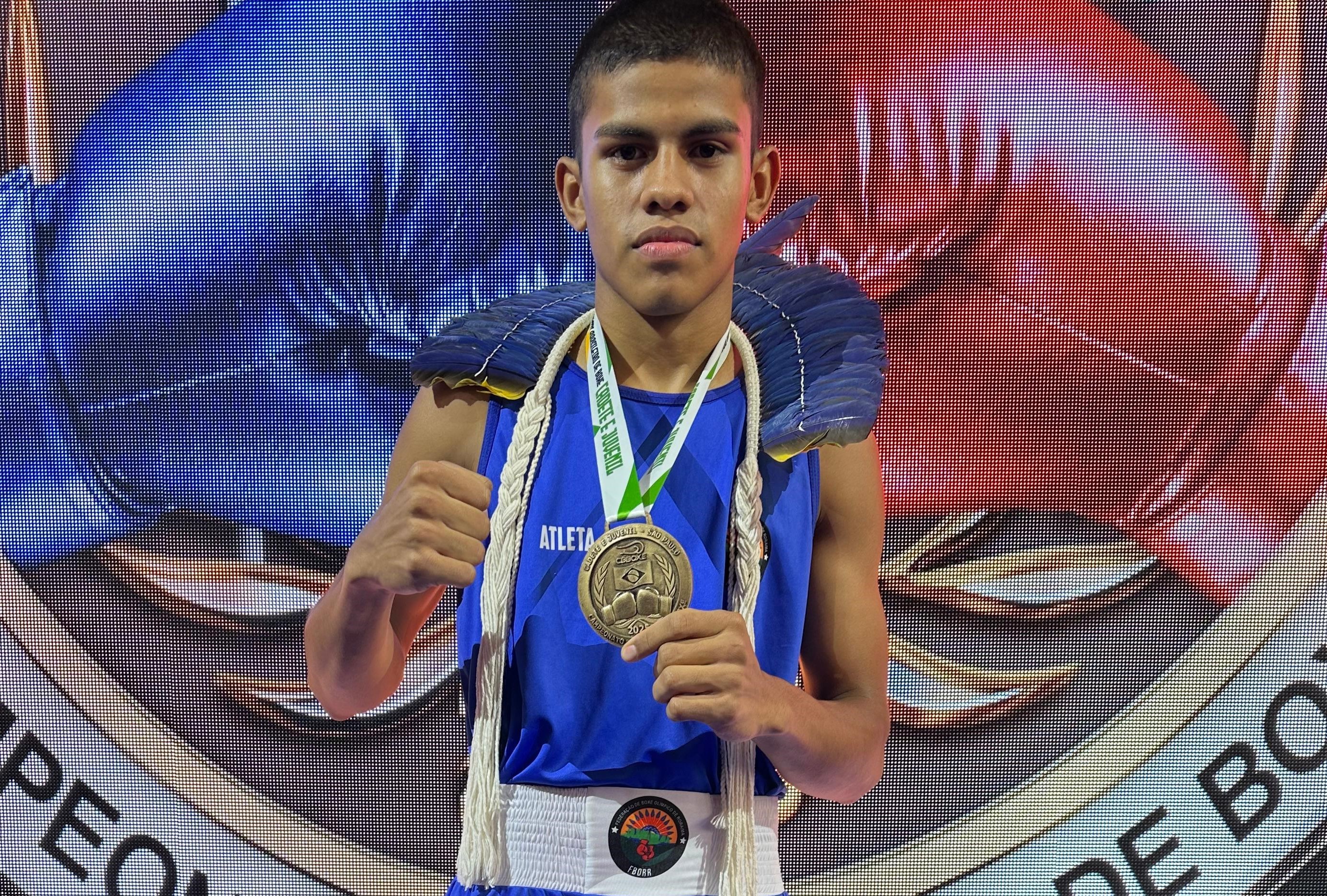 Arrison Junior se sagra bicampeão brasileiro de boxe