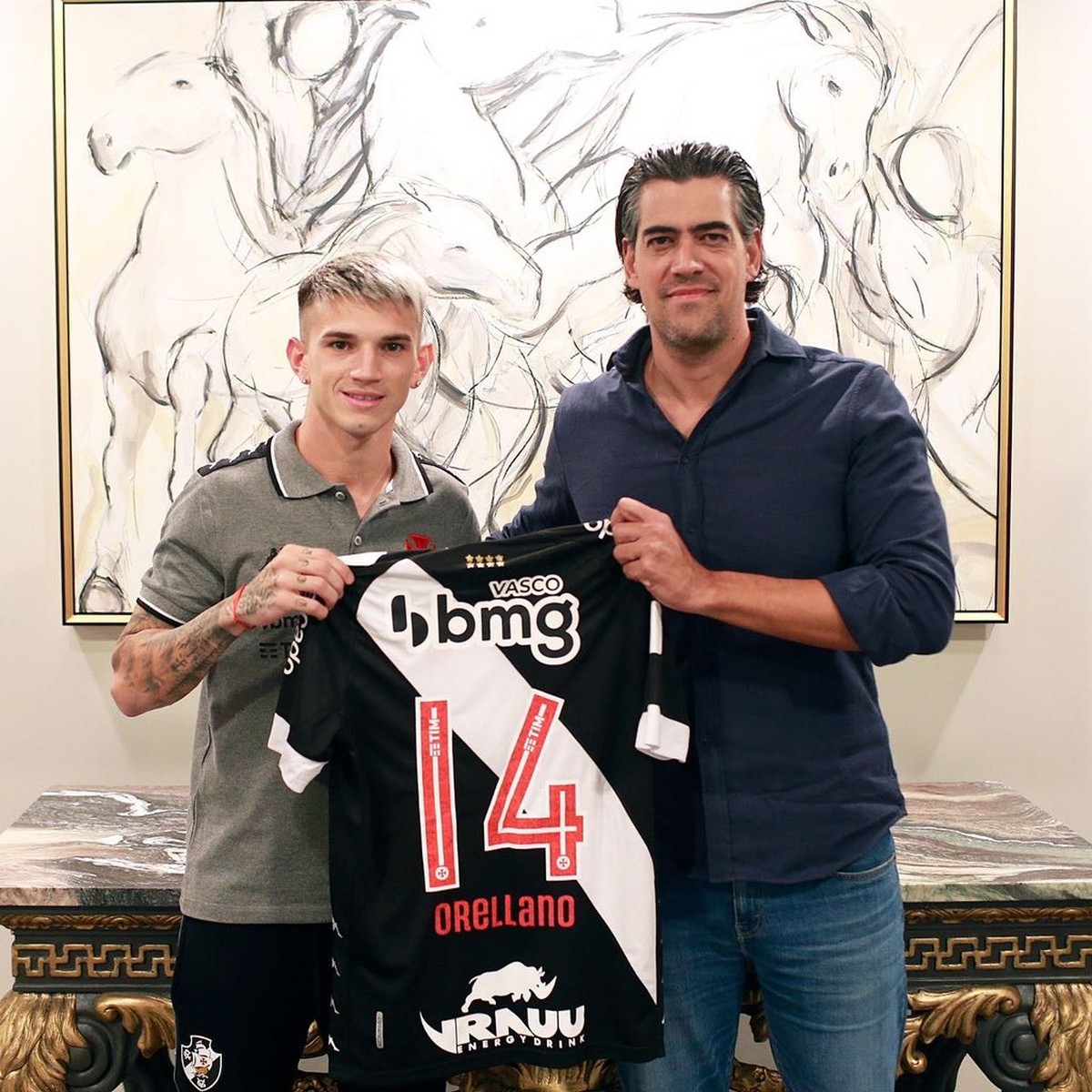 Orellano se diz ansioso para jogar pelo Vasco: "Estou pronto" | vasco | ge