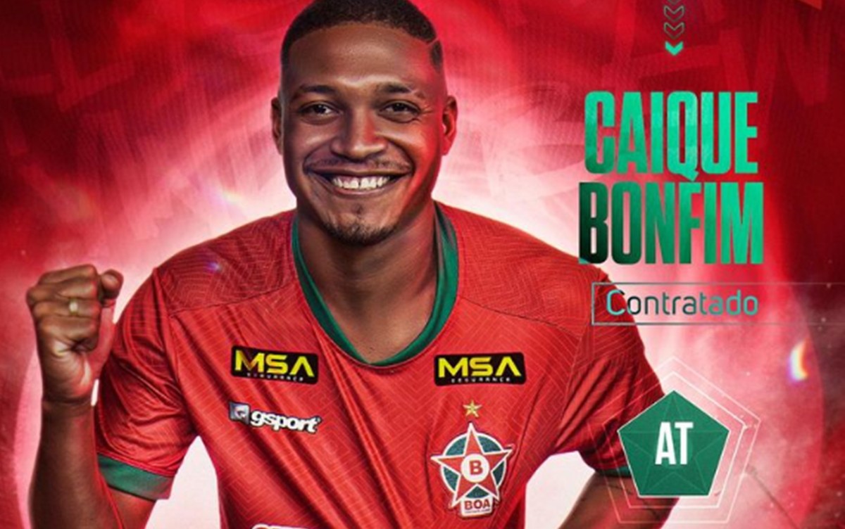 Boa Esporte anuncia atacante Caíque Bonfim para a disputa do Campeonato ...