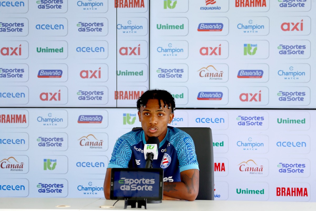 Kayky aponta entrega defensiva como chave para voltar ao time do Bahia ...