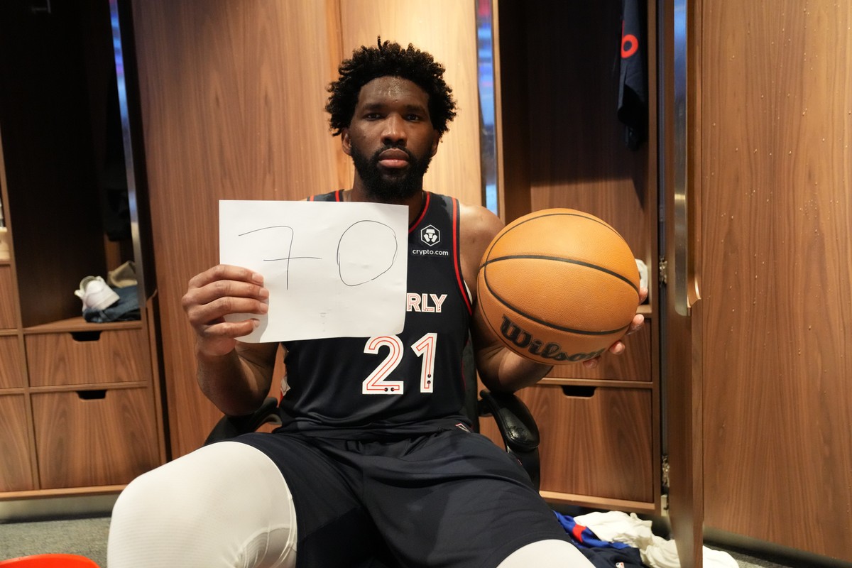 Recorde de Embiid entra para lista de maiores pontuações da história da ...