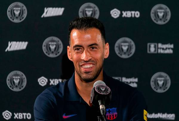 Inter Miami anuncia a contratação do volante Busquets, ex-Barcelona ...