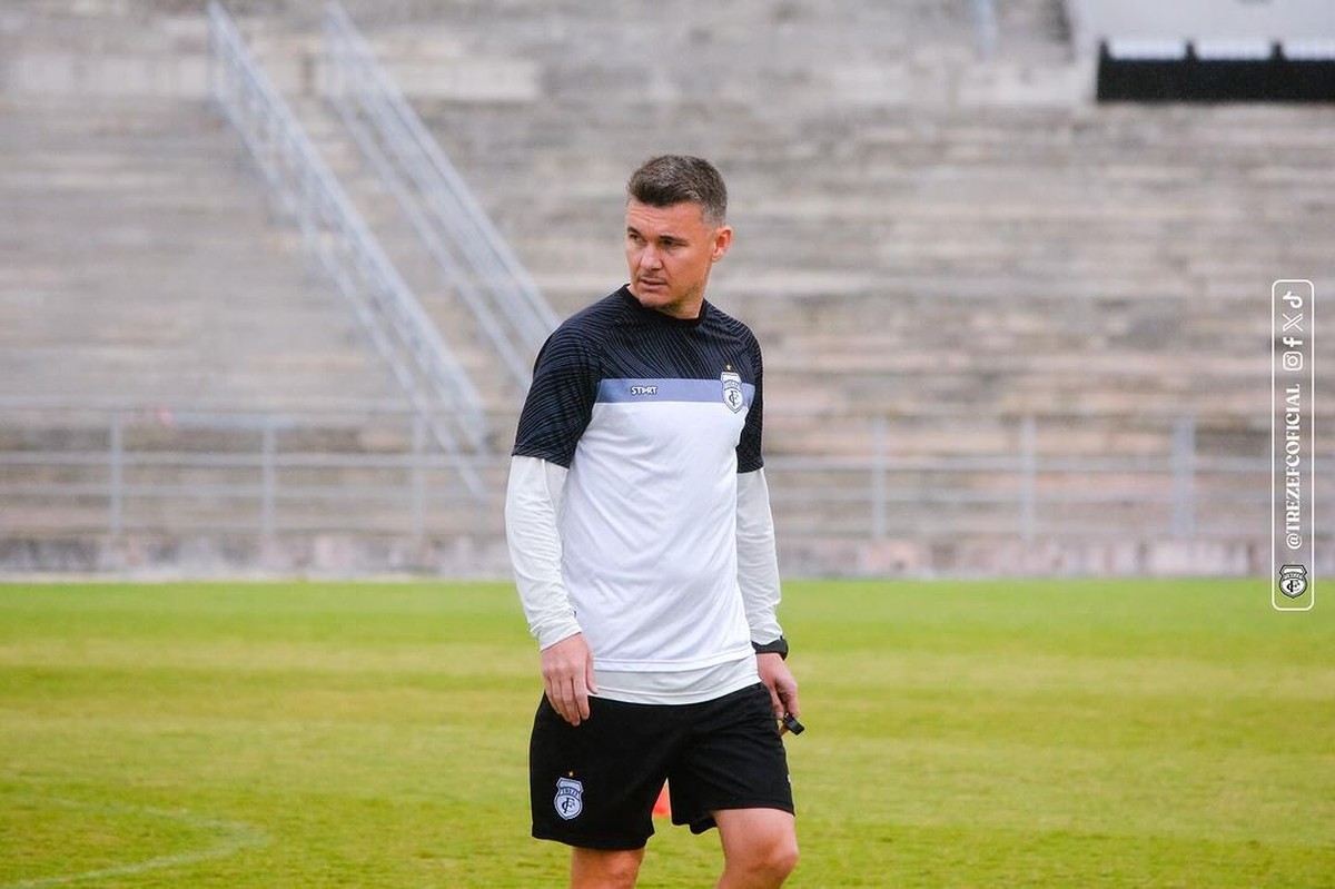 De Mattia aprova desempenho do Treze contra o Santa Cruz e despista ...