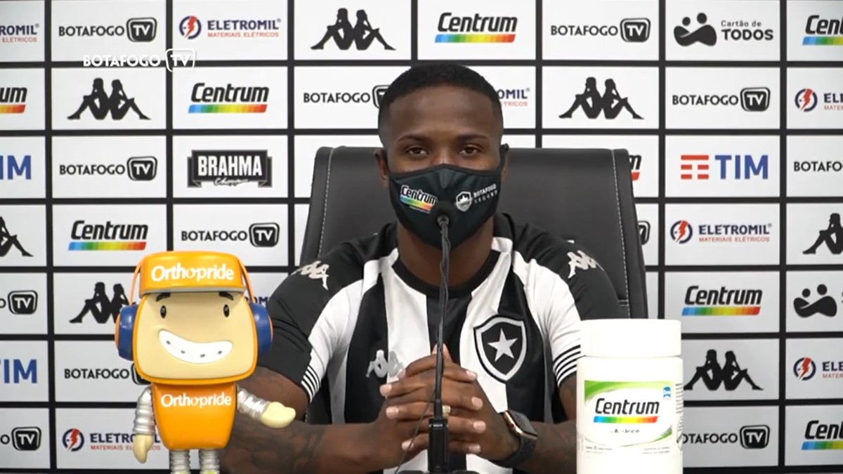 Jonathan é apresentado pelo Botafogo e elogia projeto: "Muito ...