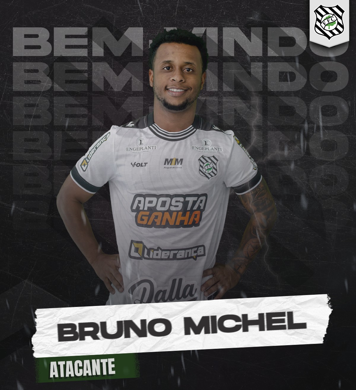 Ele voltou! Figueirense anuncia o retorno do atacante Bruno Michel ...