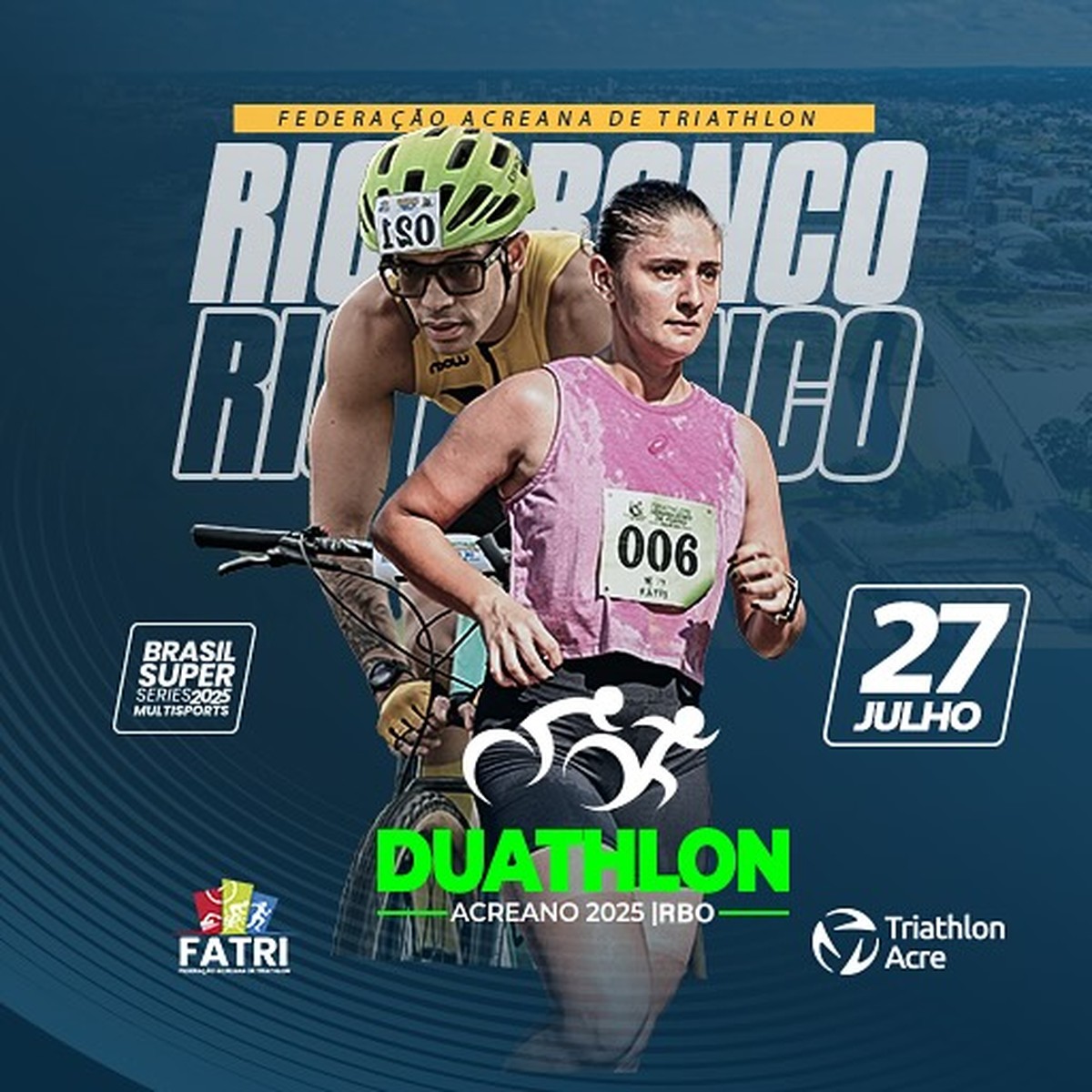 Duathlon Acreano será realizado em 27 de julho pela Fatri; inscrições ...