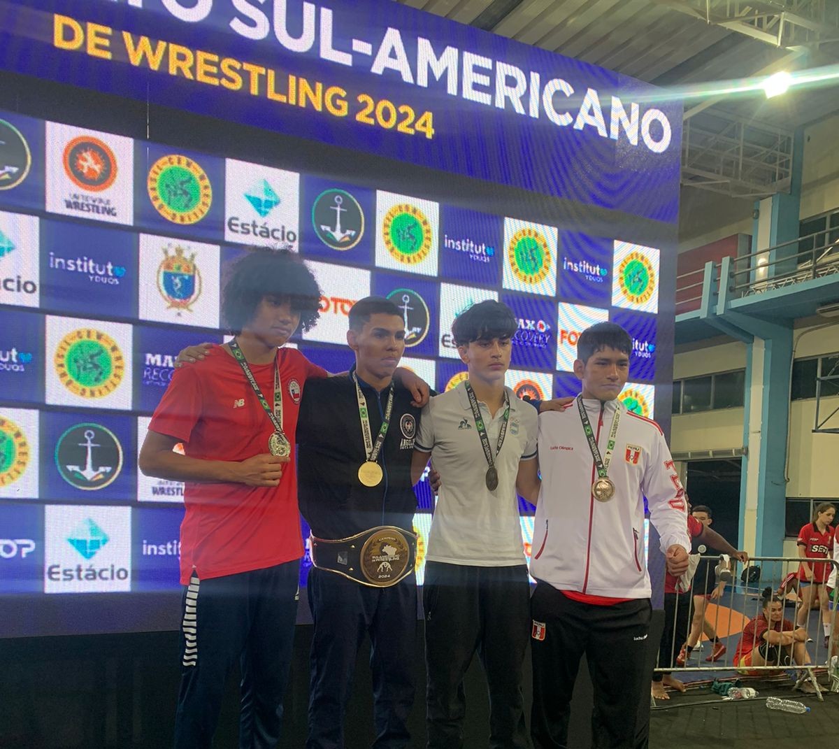 Amapaense Victor Anderson é campeão sul-americano de Wrestling | Ge