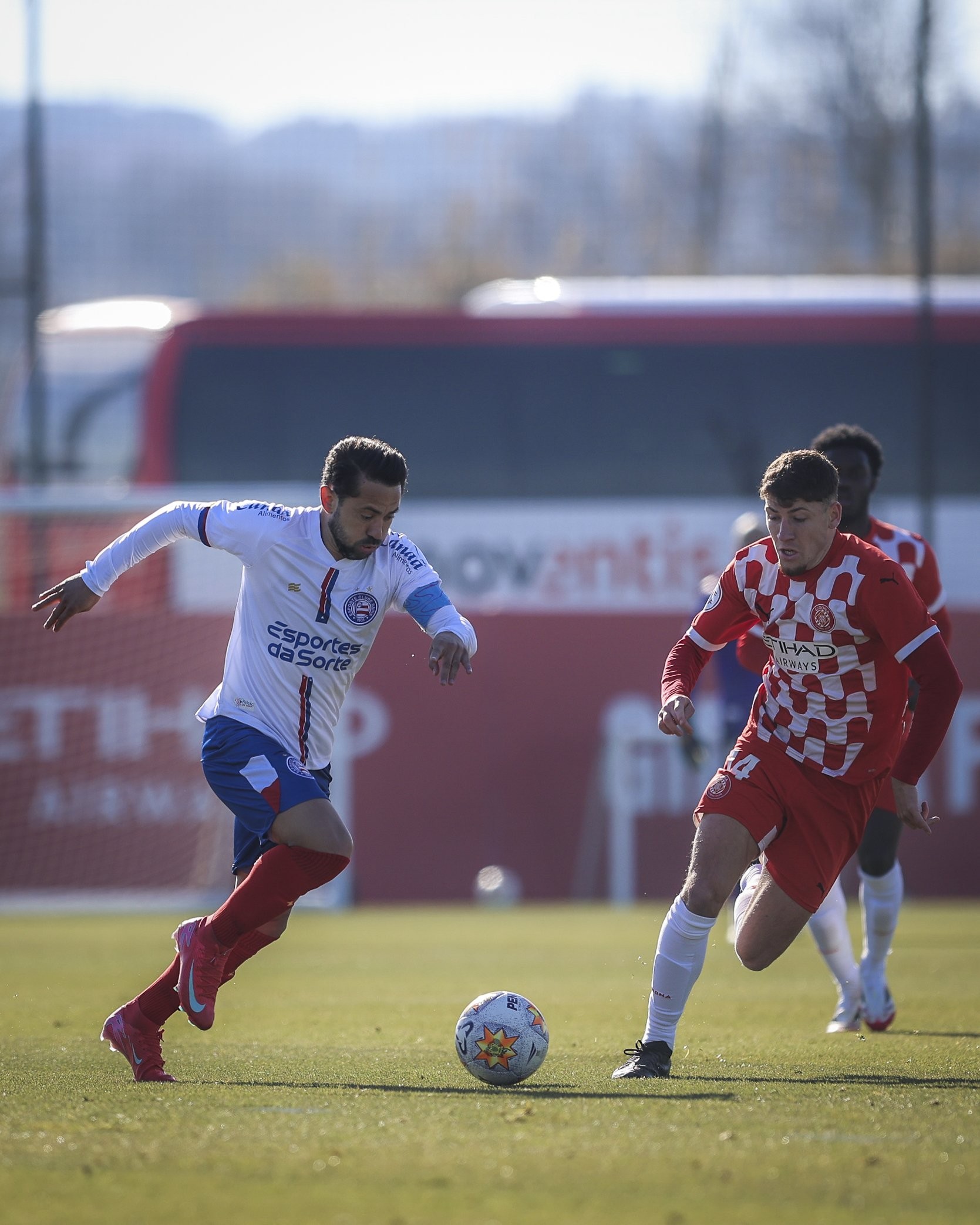 Com reforços, Bahia empata sem gols em amistoso contra time B do Girona ...