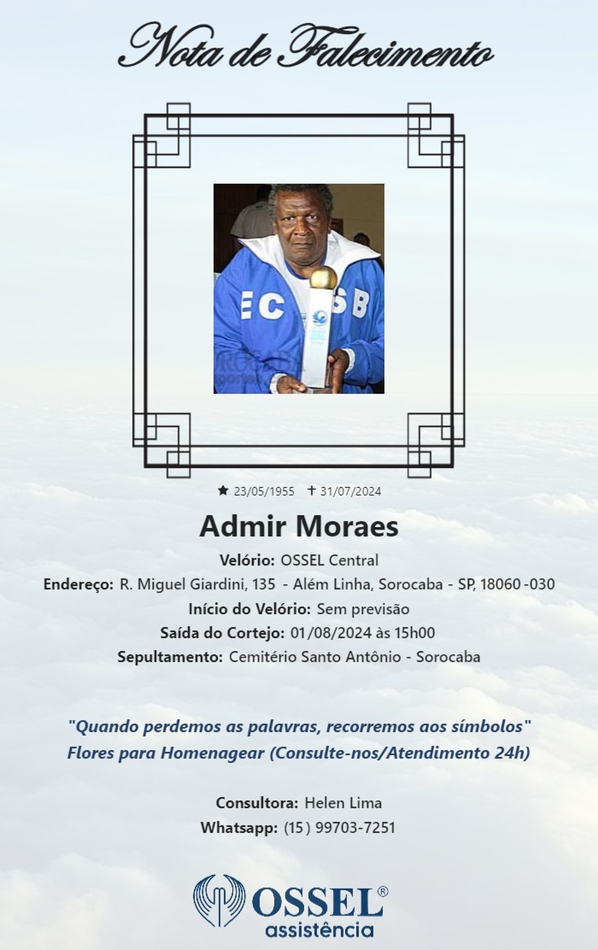 Titica, ex-atacante de São Bento e Náutico, morre em Sorocaba aos 69 ...